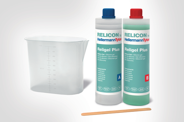 Hellermann Religel gel bi-composant 1 Litre amovible, sans halogène ...