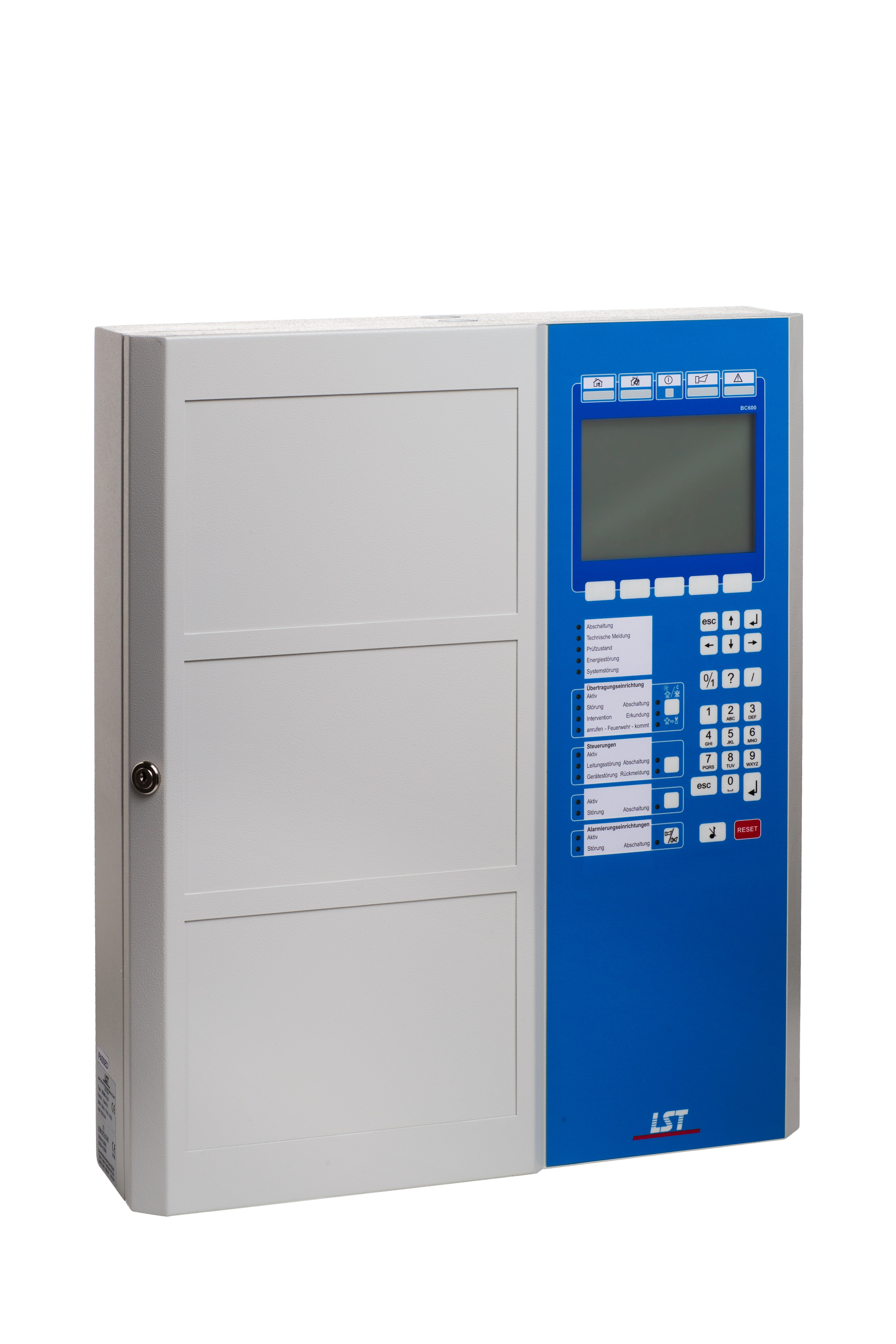 LST BC600-8L2S centrale d'alarme incendie licence VdS G212164 ...