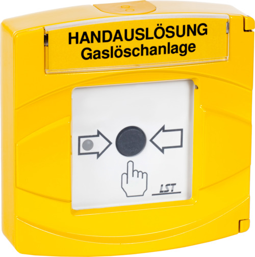 LST HME/1021/32/17/02 Handmelder gelb, XP95, HANDAUSLÖSUNG - MINUSINES S.A.