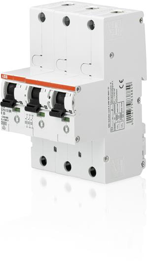 ABB S751/3DR-E40 disjoncteur SLS 3P 40A pour montage sur rail DIN, sélectif courbe E, 25 kA ...